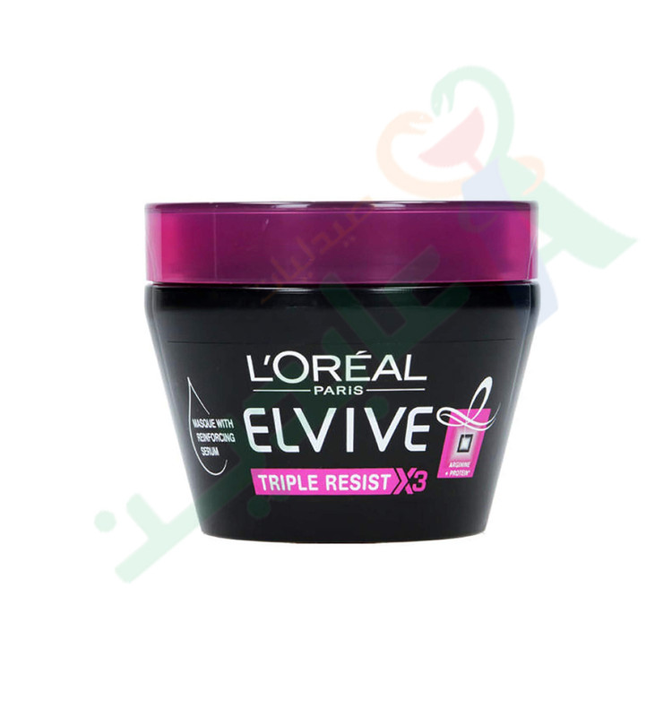 LOREAL ELVIVE MASK ANTI HAIR FALL 300ML-- | Abdin Pharmacies